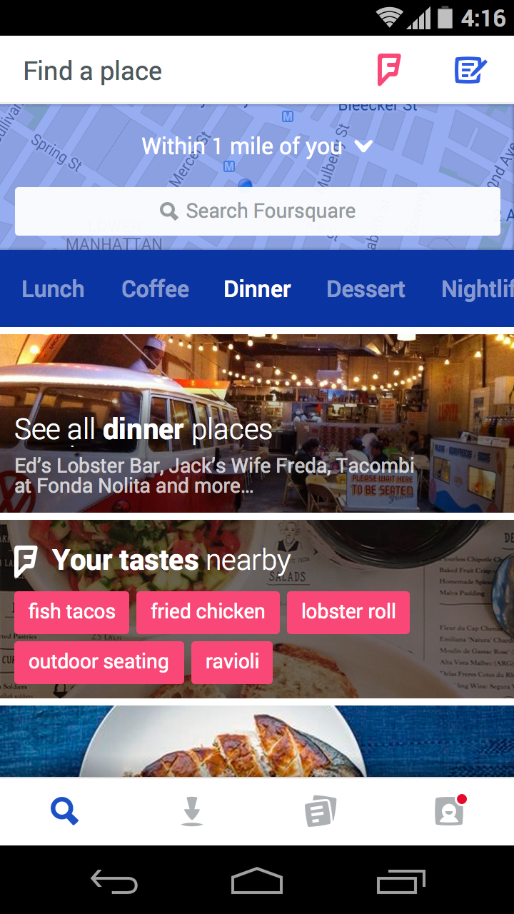 Foursquare - App on Amazon Appstore