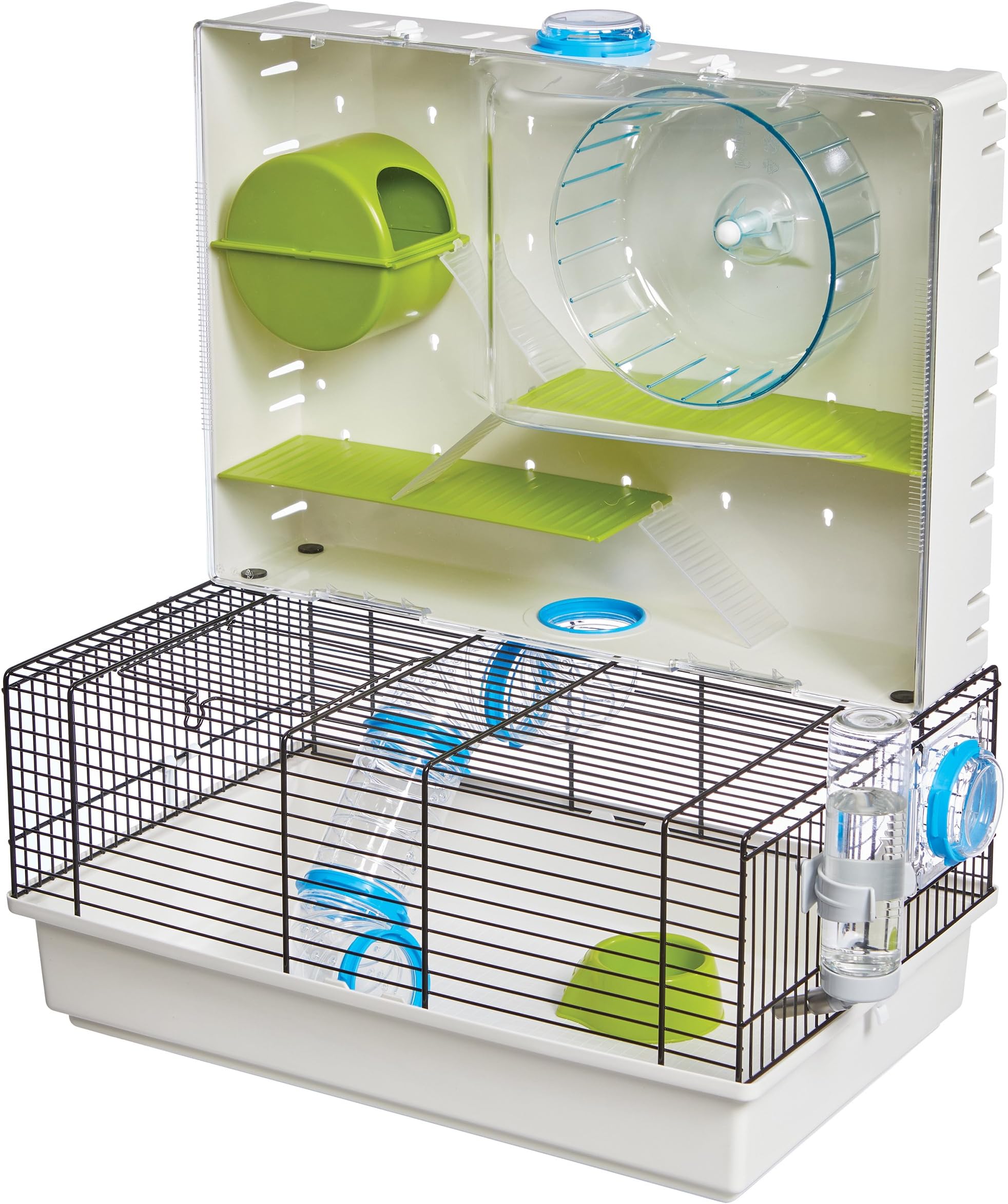 Midwest Homes for Pets Hamster Cage, Awesome Arcade Hamster Home, 18.1 ...