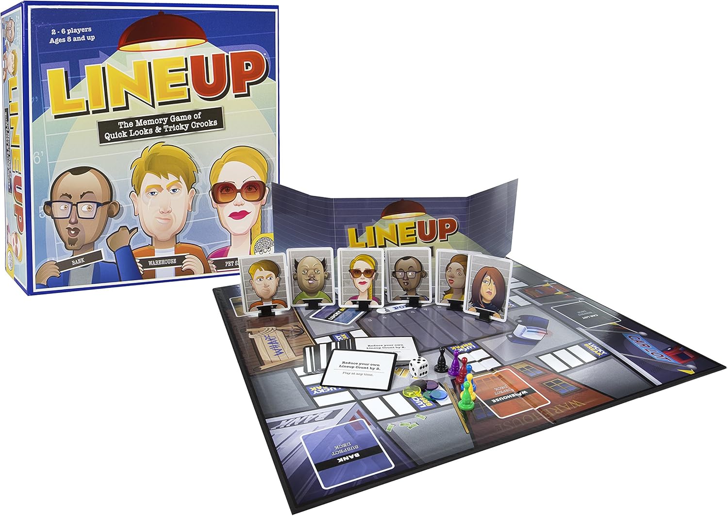 Amazon.com: MindWare LineUp – Stimulating Memory Board Game with a Great Playing Time and ...