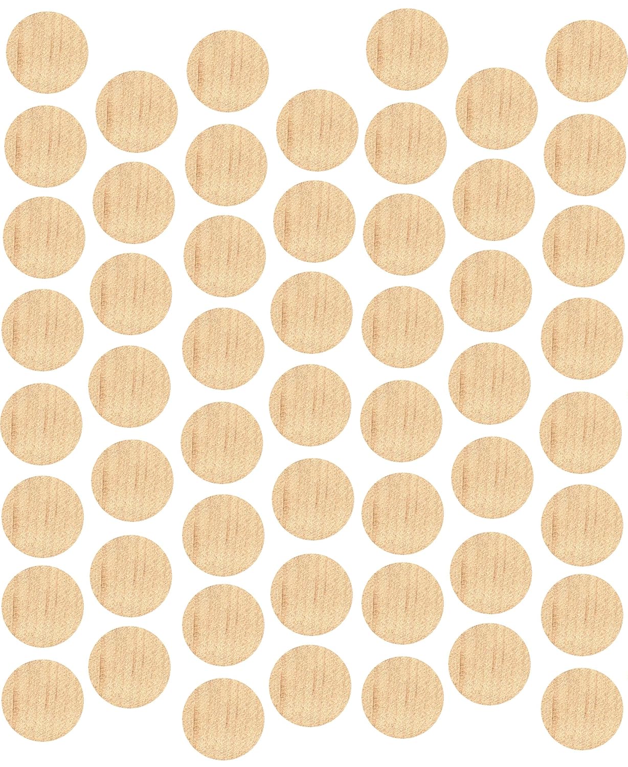 Amazon.com: FastCap Adhesive Cover Caps Unfinished Wood Maple 9/16" (1 ...