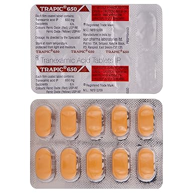 Trapic 650 - Strip of 10 Tablets : Amazon.in: Health & Personal Care