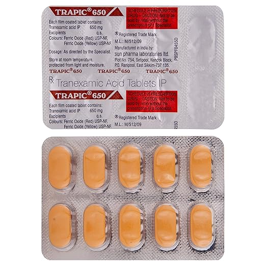 Trapic 650 - Strip of 10 Tablets : Amazon.in: Health & Personal Care