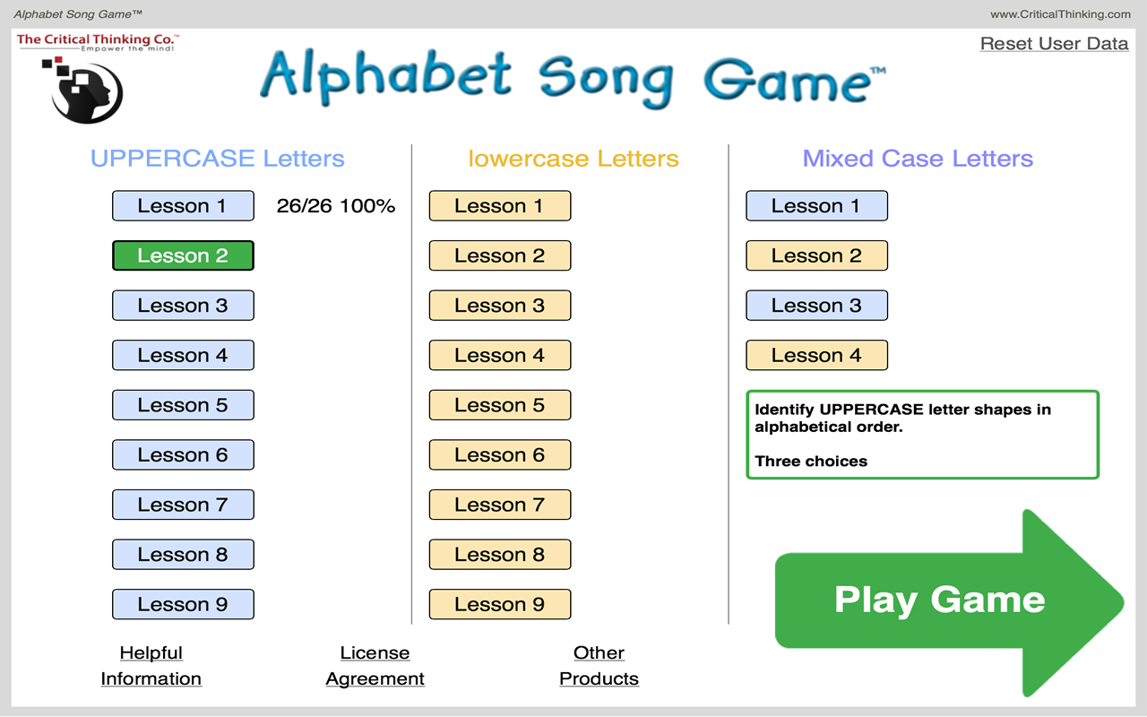 Alphabet Song Game™ (Free) - App on Amazon Appstore