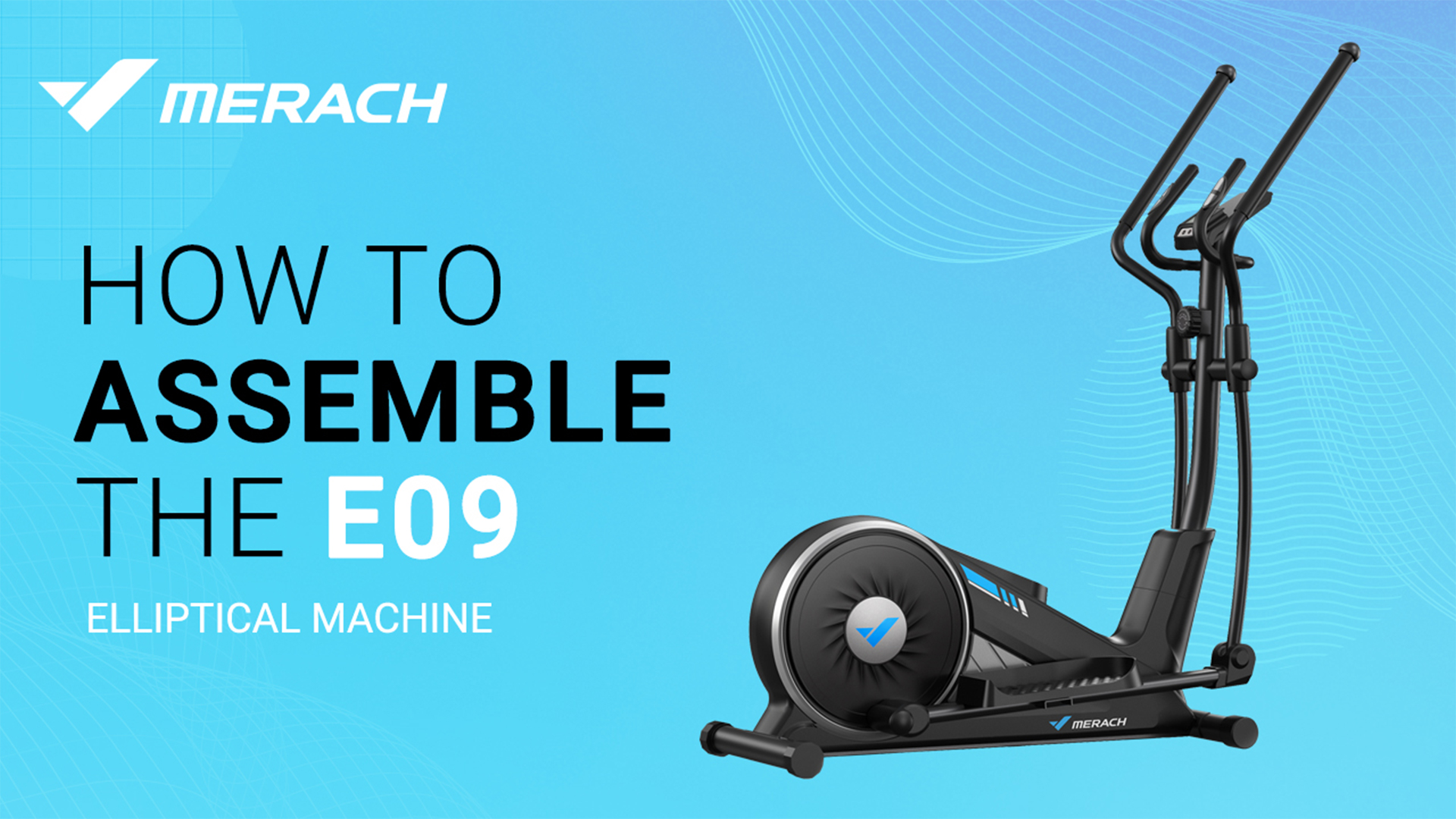 Watch Merach E09 Elliptical Machine Setup Tutorial on Amazon Live