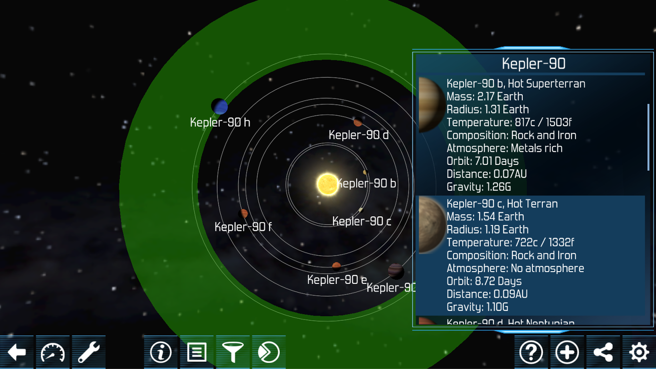 Exo planet Explorer - 3D space simulator - App on Amazon Appstore