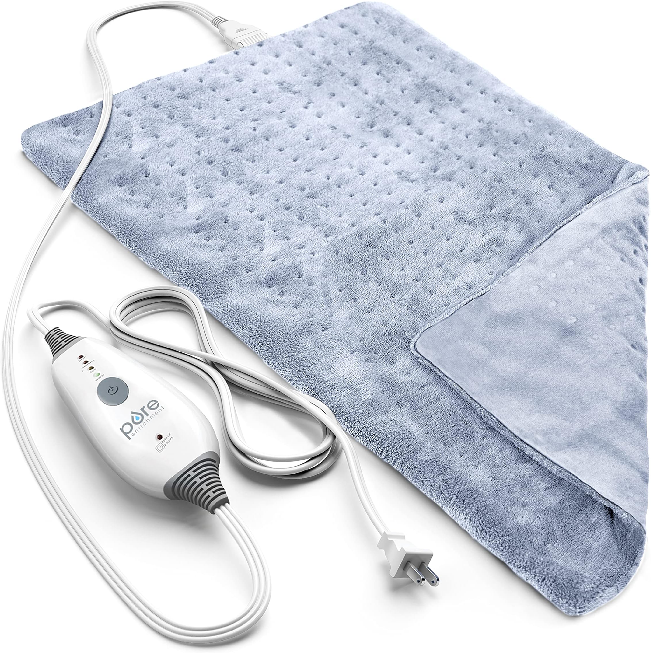 Amazon.com: Pure Enrichment® PureRelief Deluxe Heating Pad (12" x 24 ...