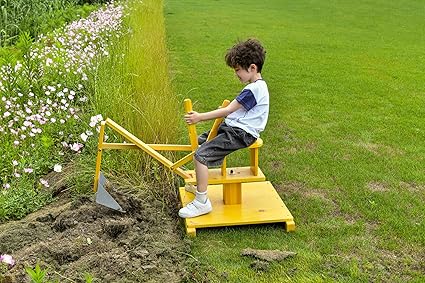 Amazon.com: Avenlur Excavator: All-Season Sandbox Digging Toy with ...
