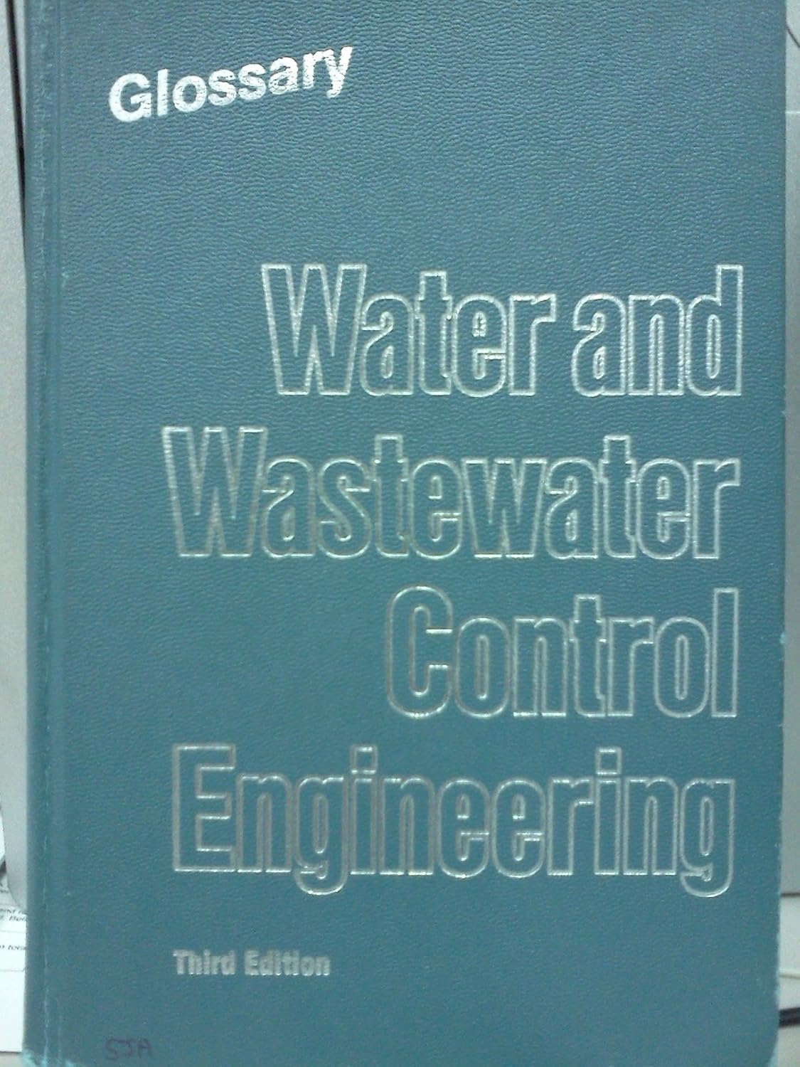 Glossary: Water and Wastewater Control Engineering: Unknown ...