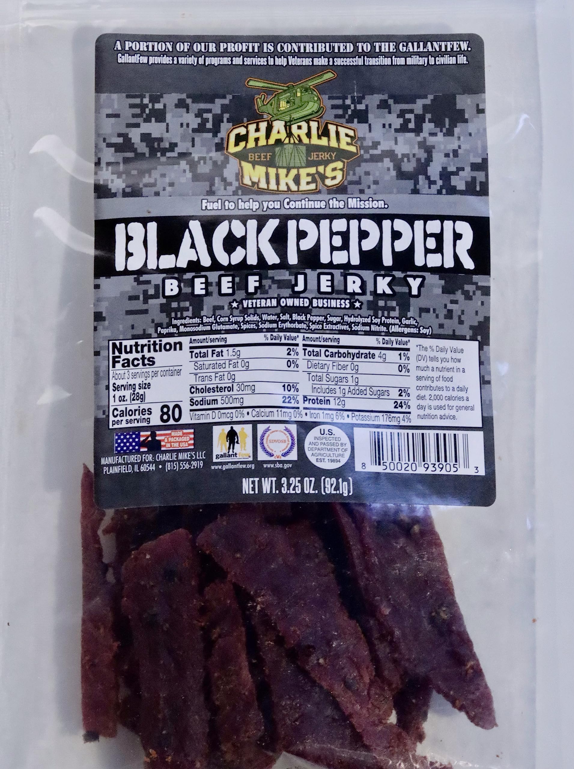 Amazon.com : KRAVE All Natural Beef Jerky, Sea Salt - Protein Packed ...