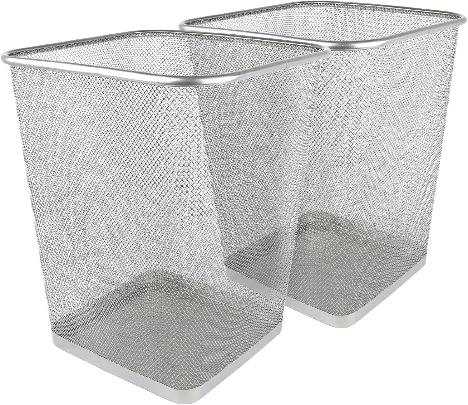 Amazon.com: Greenco Small Trash Cans for Home or Office, 2-Pack, 6 ...