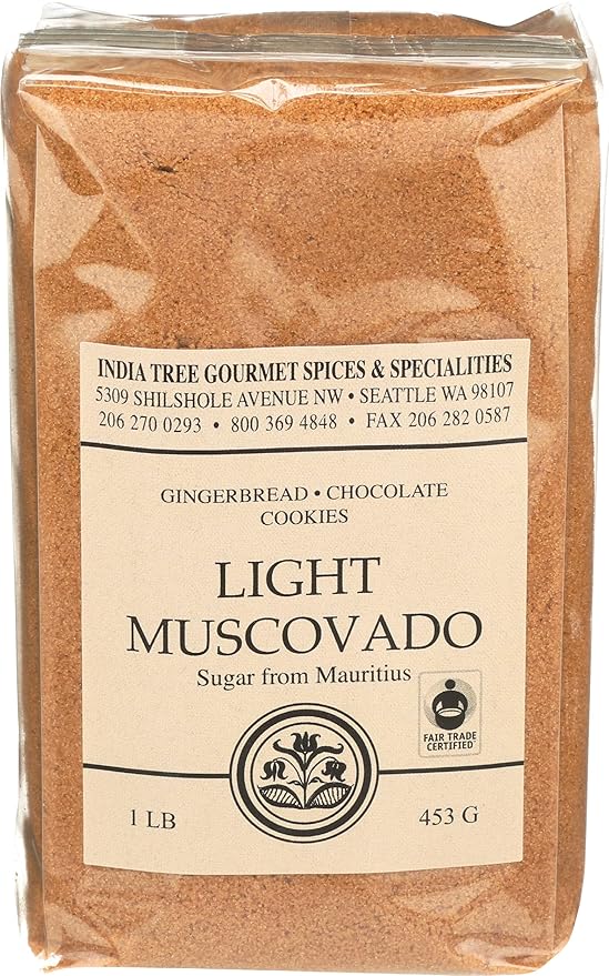 Amazon.com: India Tree Light Muscovado Sugar, 1 lb. : Grocery & Gourmet ...