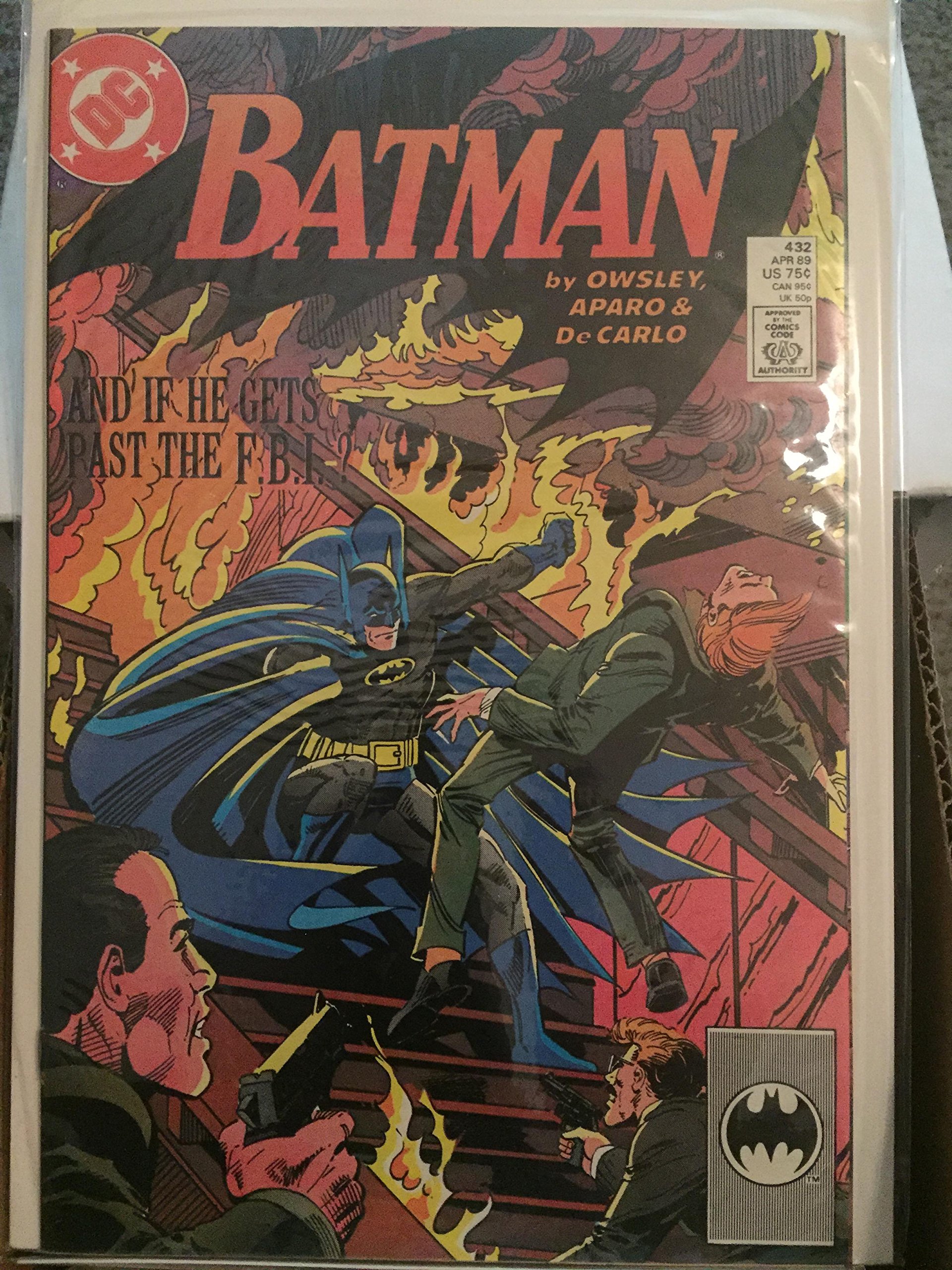Batman 432 - Dead Letter Office - Comic Book: James Owsley, Jim Aparo ...
