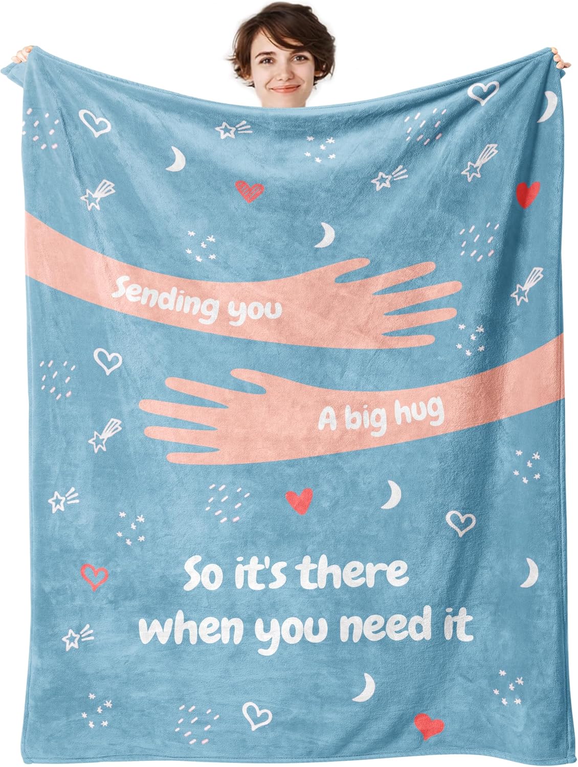 Amazon.com: Get Well Soon Gifts for Women Men, Hug/Healing Blanket ...