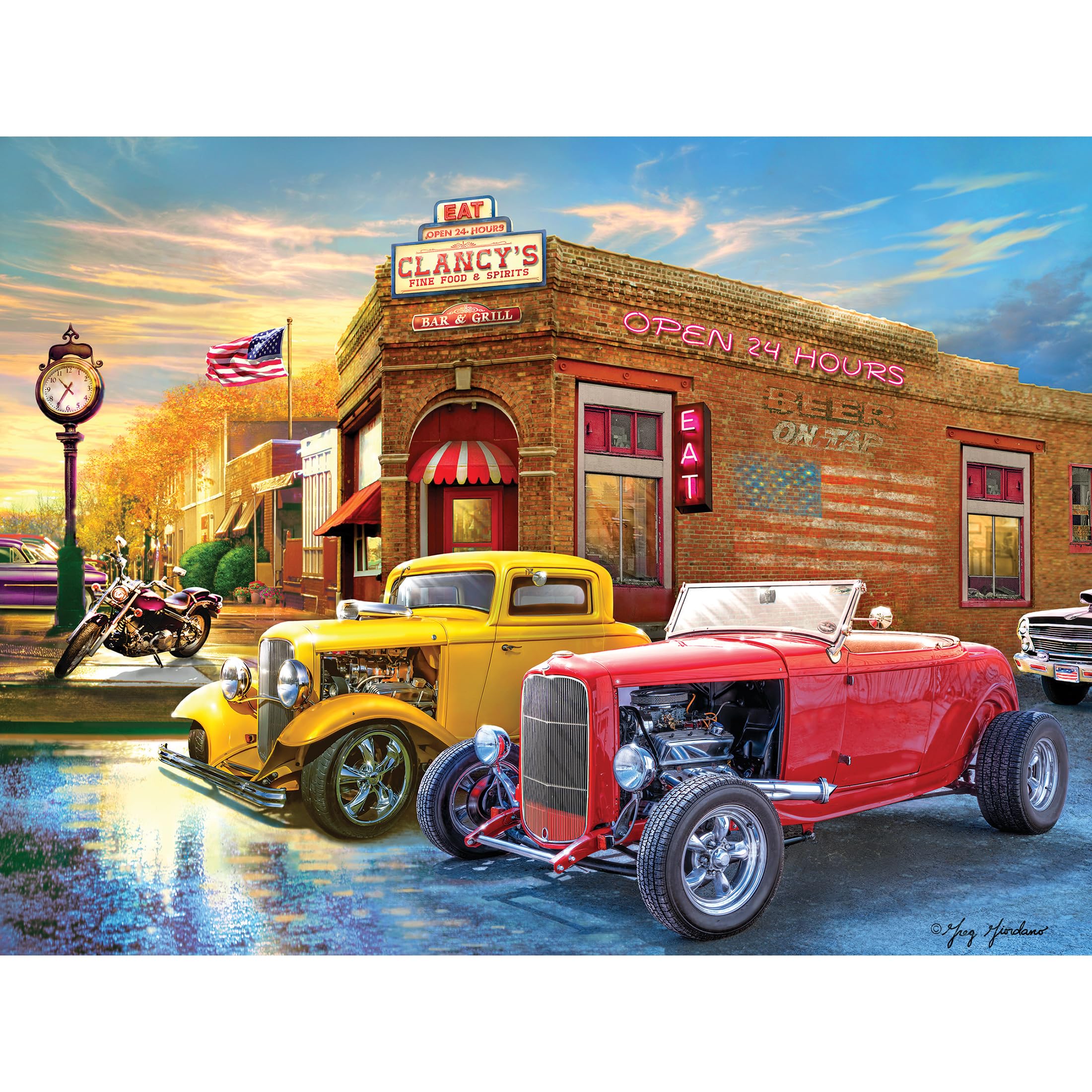 Amazon.com: RoseArt - American Nostalgia - American Grill - 550 Piece ...