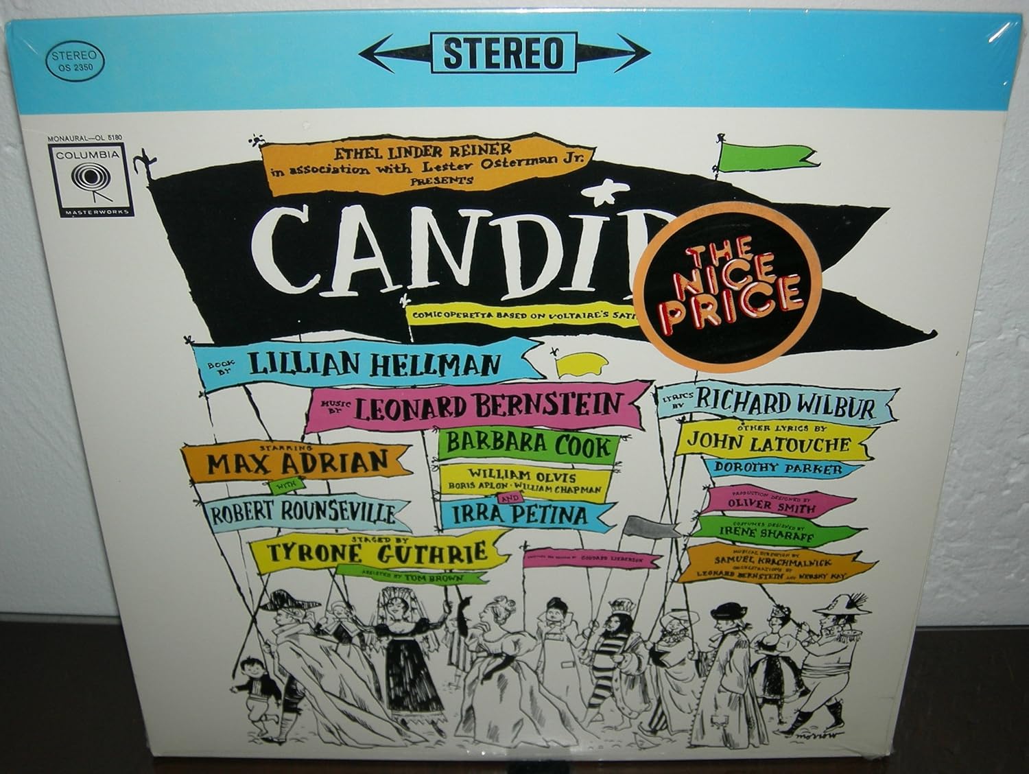 Leonard Bernstein - Candide (Original Cast Recording) [LP Record OS2350 ...