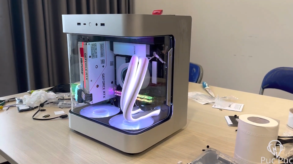 Watch Segotep Slath Mini Case Build on Amazon Live