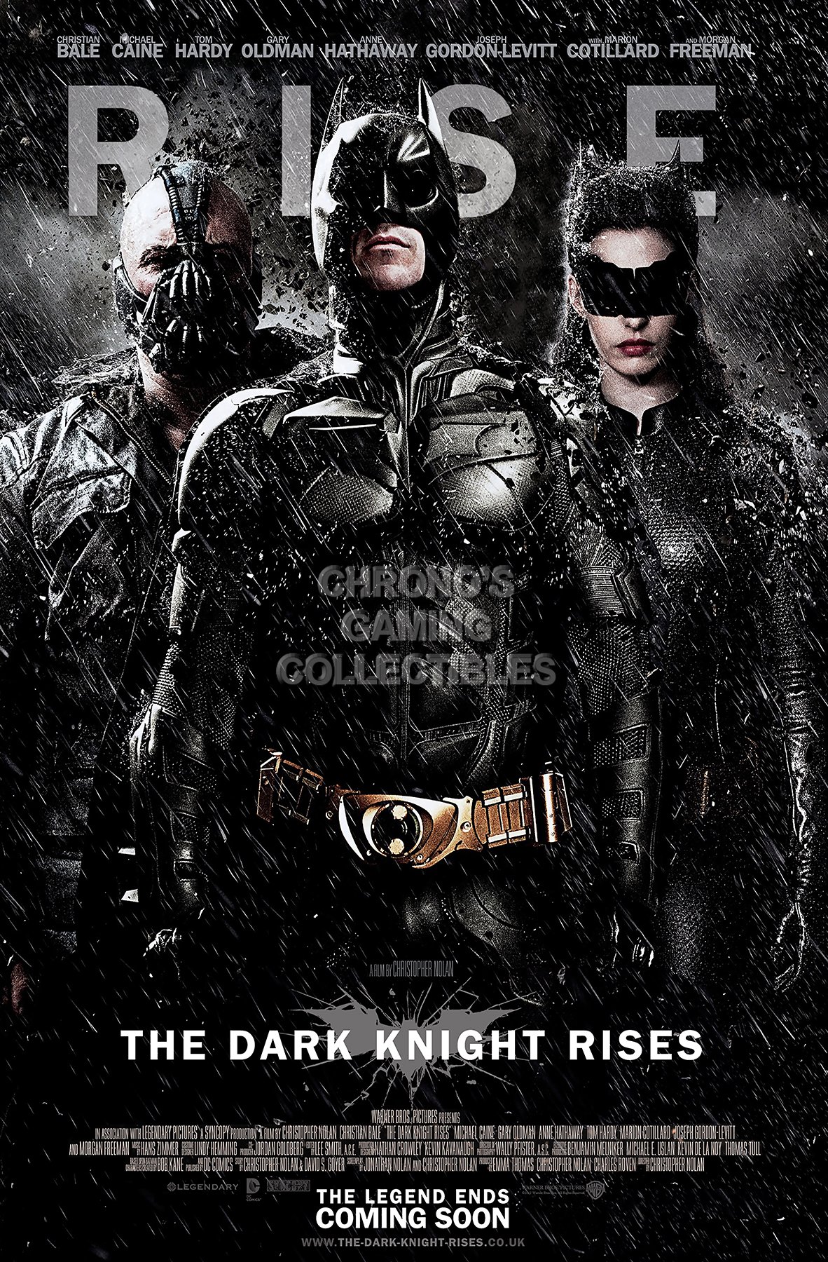 The Dark Knight Rises Movie Poster Bane