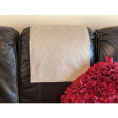 Amazon.com: 3 Pieces Recliner Headrest Protector Headrest Cover for ...