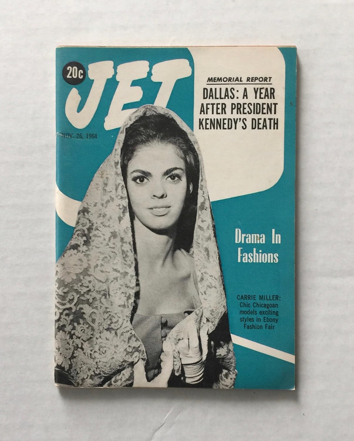 Vintage JET Magazine: Dallas: A Year After President Kennedy's Death ...