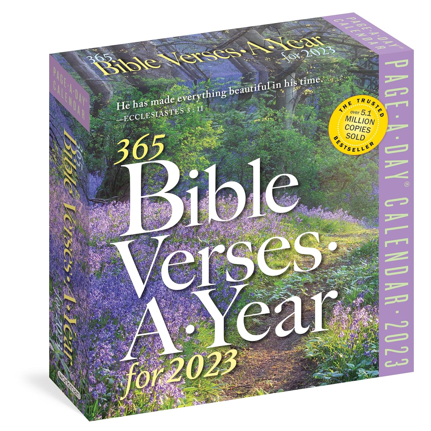 365 Bible Verses-A-Year Page-A-Day 2023: Timeless Words From the Bible ...