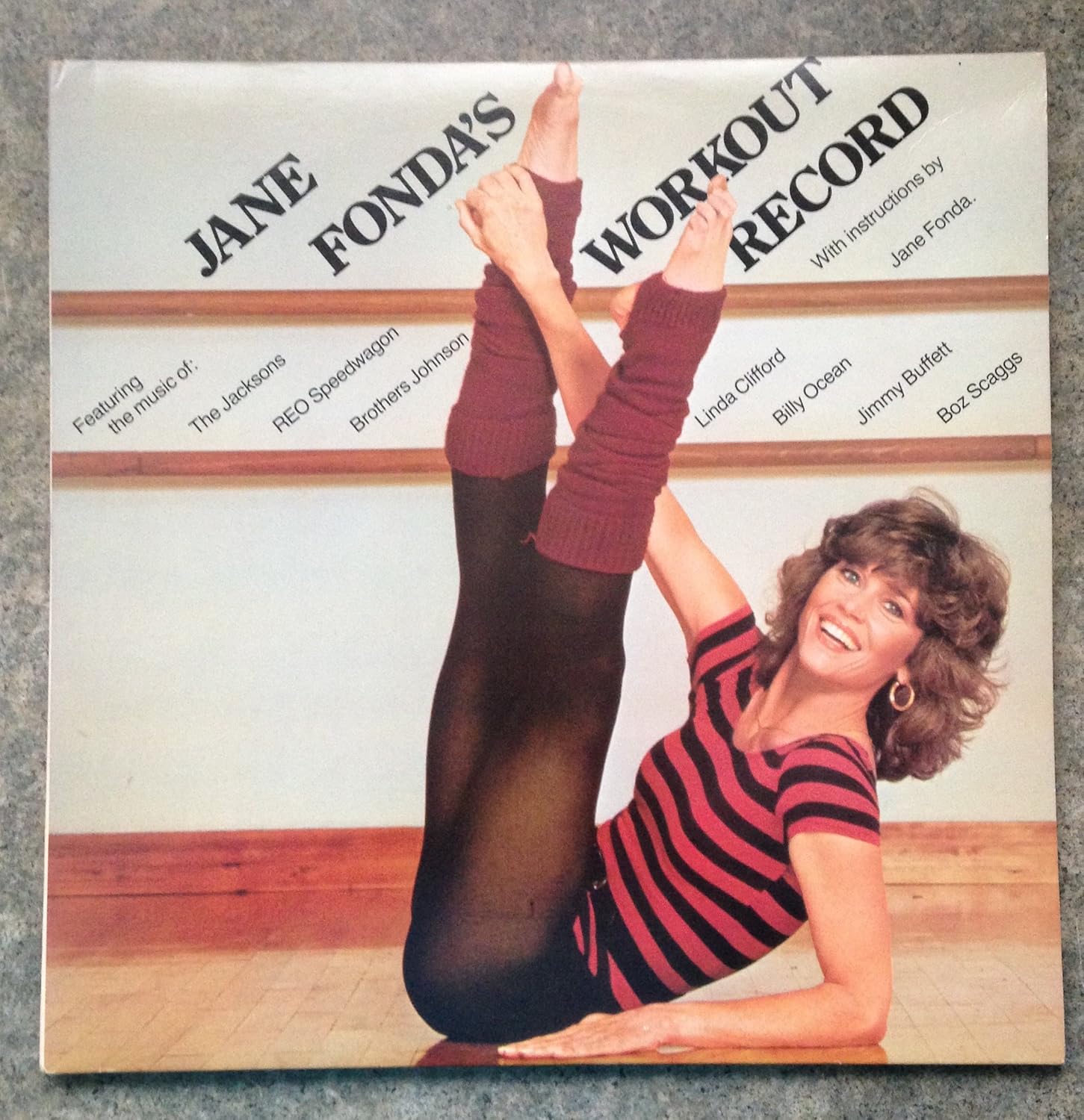 Jane Fonda's Workout Record 1982 LP: Jane Fonda: Amazon.ca: Music