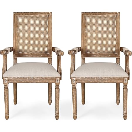 Amazon.com: Christopher Knight Home Maria DINING CHAIR SETS, Beige ...