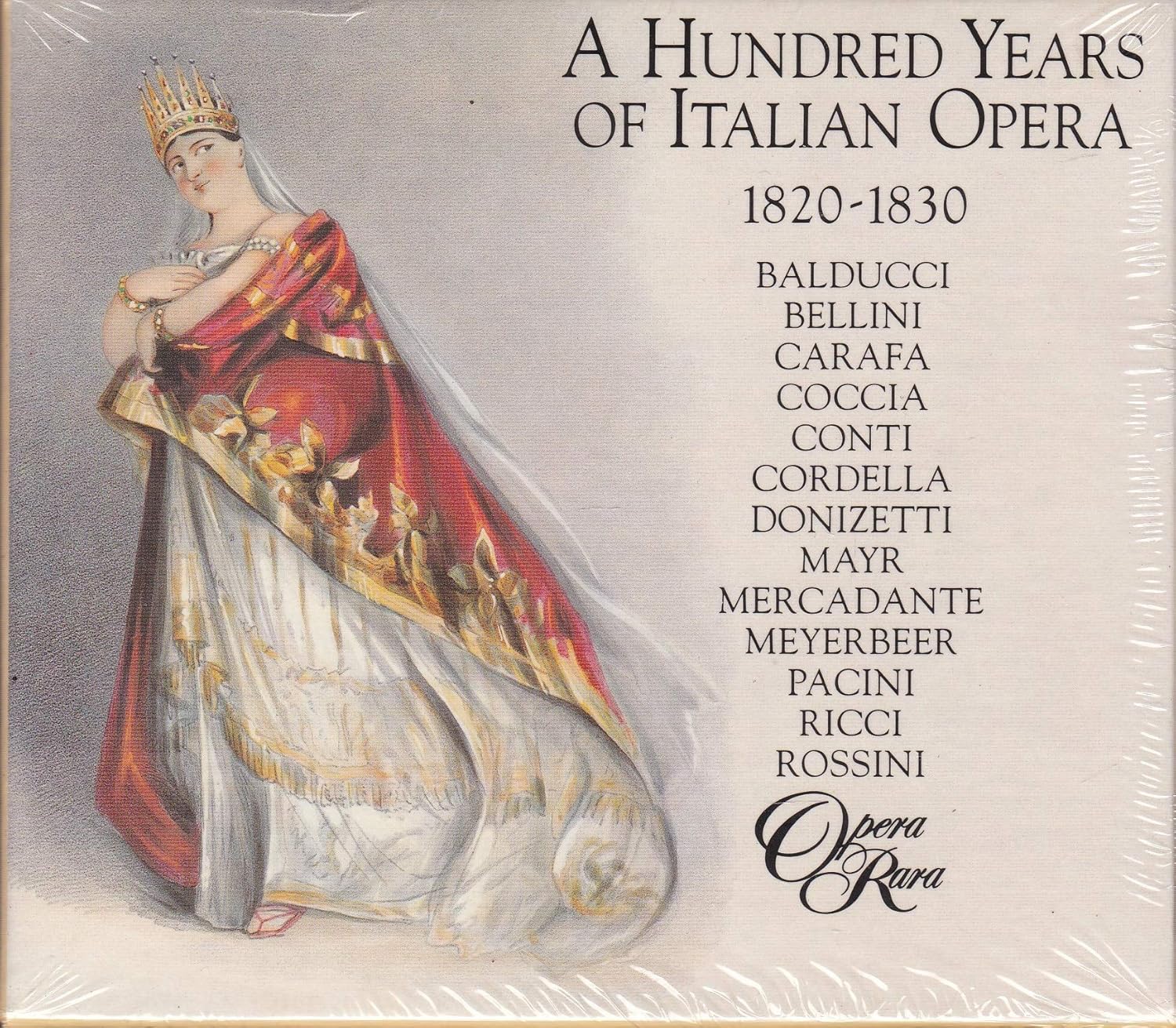 100 Years Of Italian Opera. 1820-1830 : Parry, David, Parry, David ...