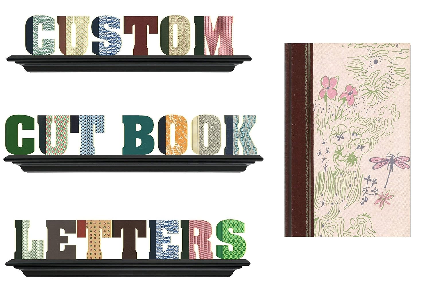 Amazon.com: Book Letter (Upcycled Custom Cut) - Reader's Digest - 1957 ...