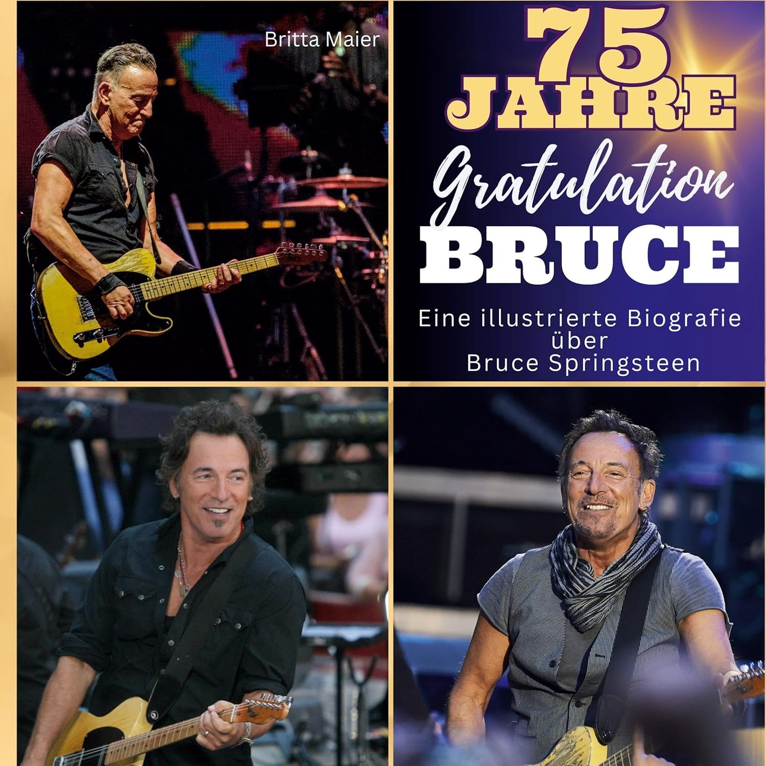 Amazon.co.jp: Eine illustrierte Biografie ueber Bruce Springsteen: 75 ...