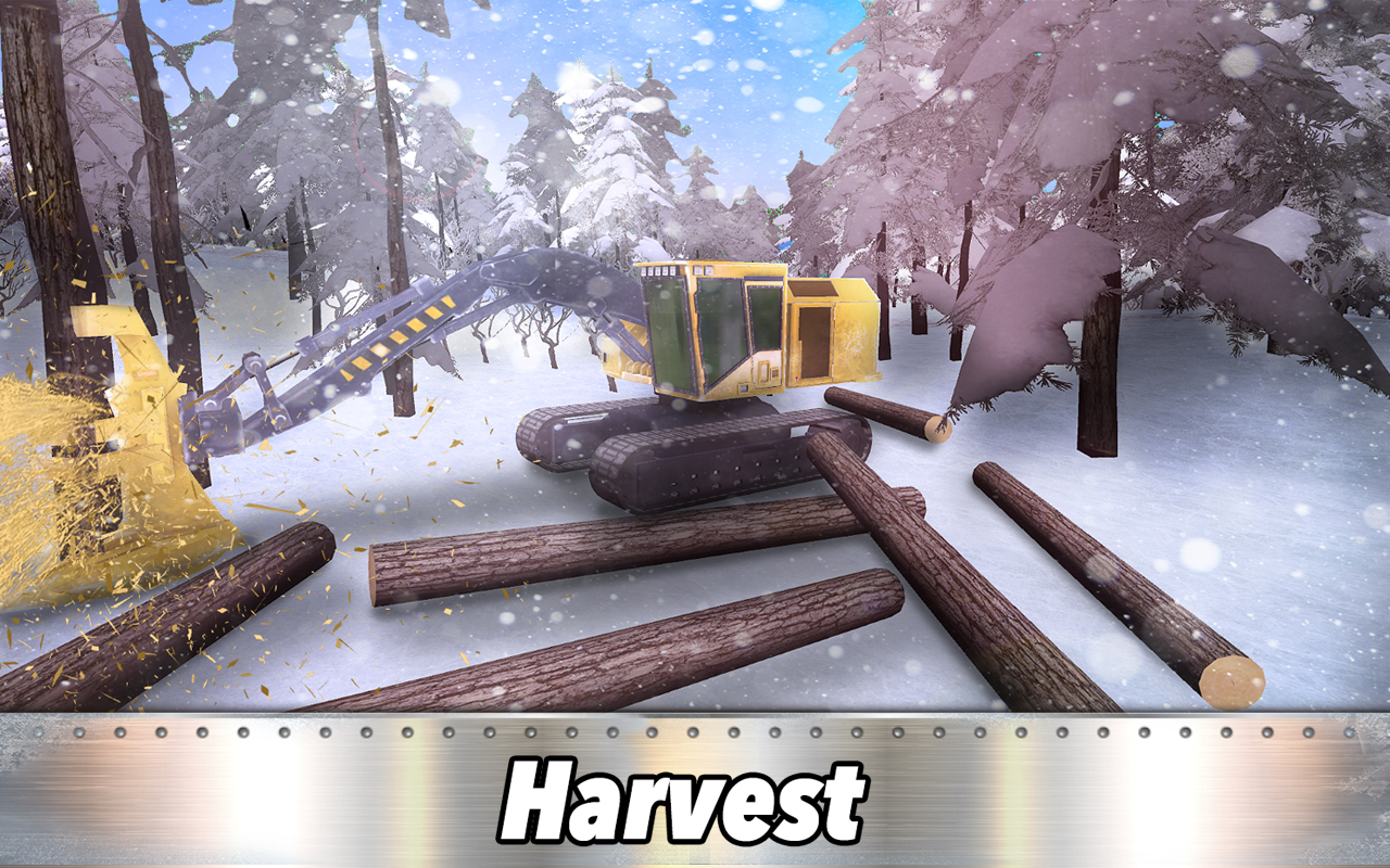 Logging Truck: Sawmill Off-Road Trucks Driving Simulator - Winter Cargo ...