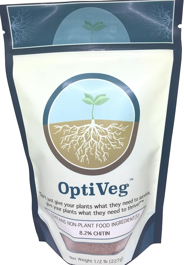 Amazon.com : OptiVeg (1/2 lb) Chitin Based Soil Amendment : Patio, Lawn ...