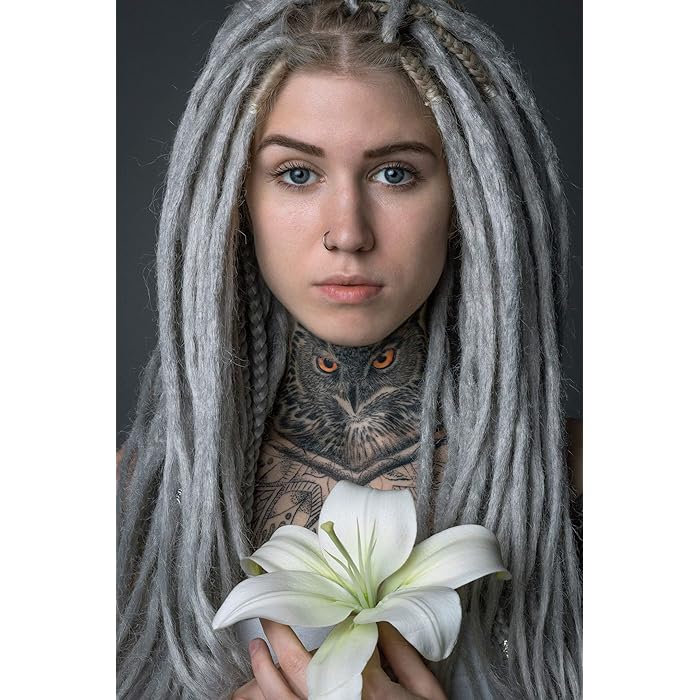 Buy Synthetic Crochet Dreads — Color Platinum Ash, Dreads, Synthetic ...