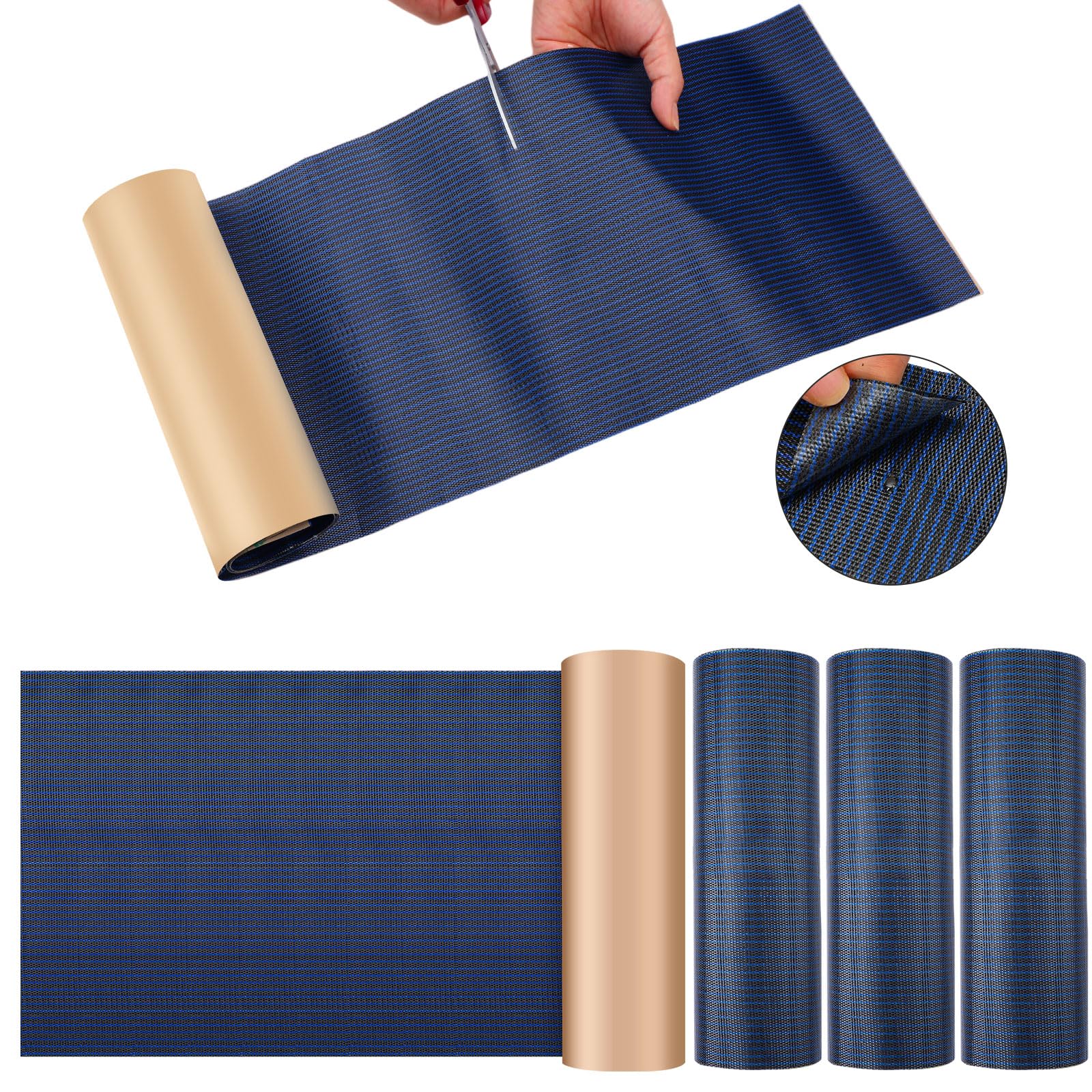 Amazon.com : Pushglossy 2 Rolls Pool Patch Repair Kit 8 x 39 Inch Self ...