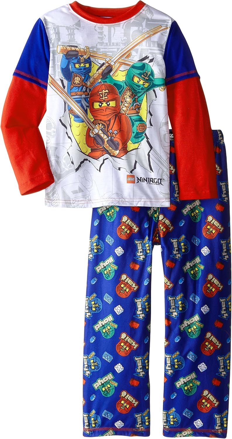Amazon.com: SGI Apparel Little Boys' Lego Ninjago 2 Piece Pajamas ...