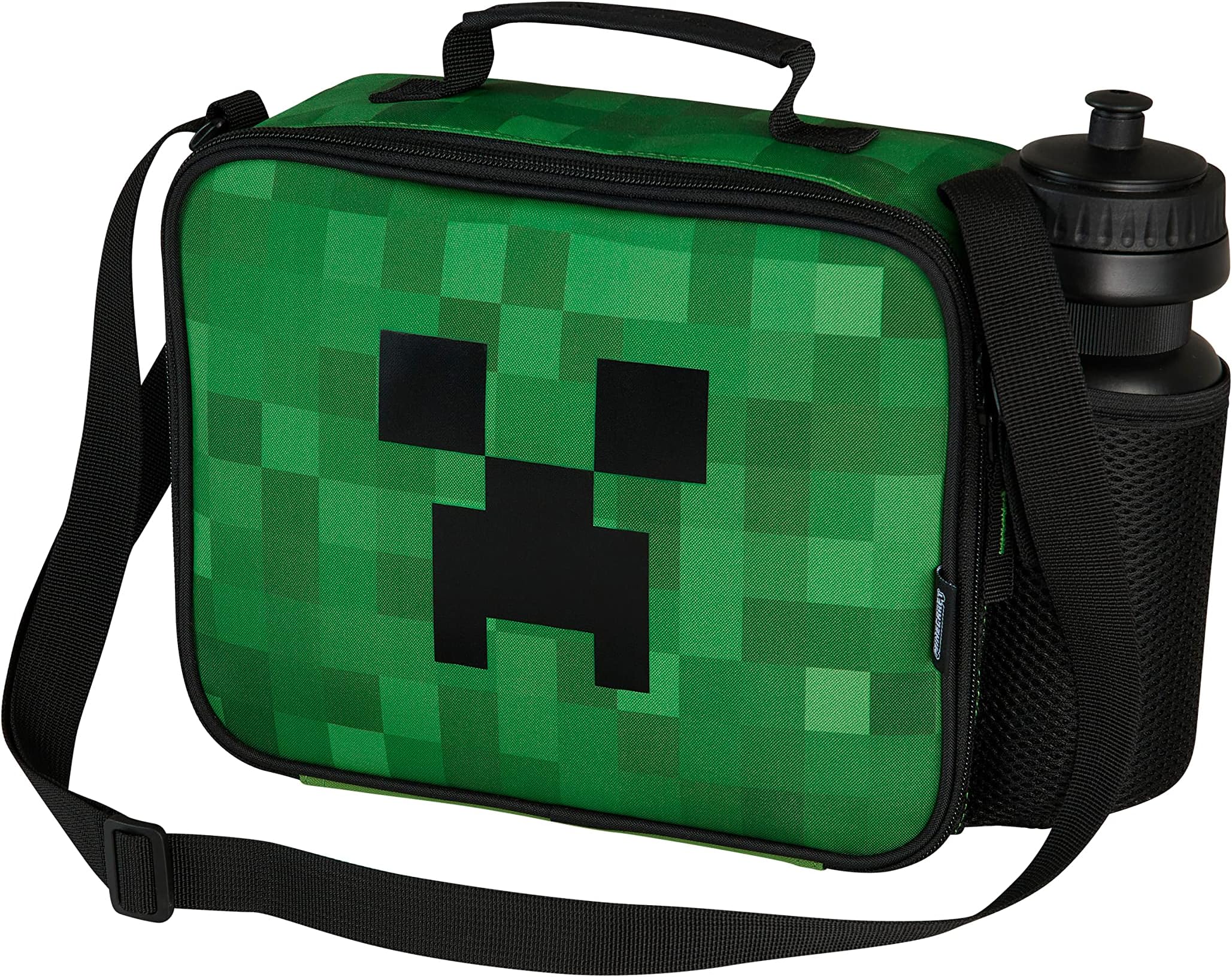 Minecraft Lunch Bag Set | Creeper-Abenteuer für Jungs | Lunchbox ...