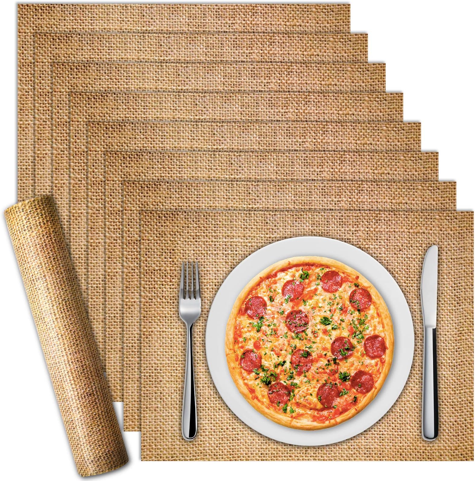 Amazon.com: Red Gingham Colored Paper Placemat - 1000/Case Size: 10" x ...