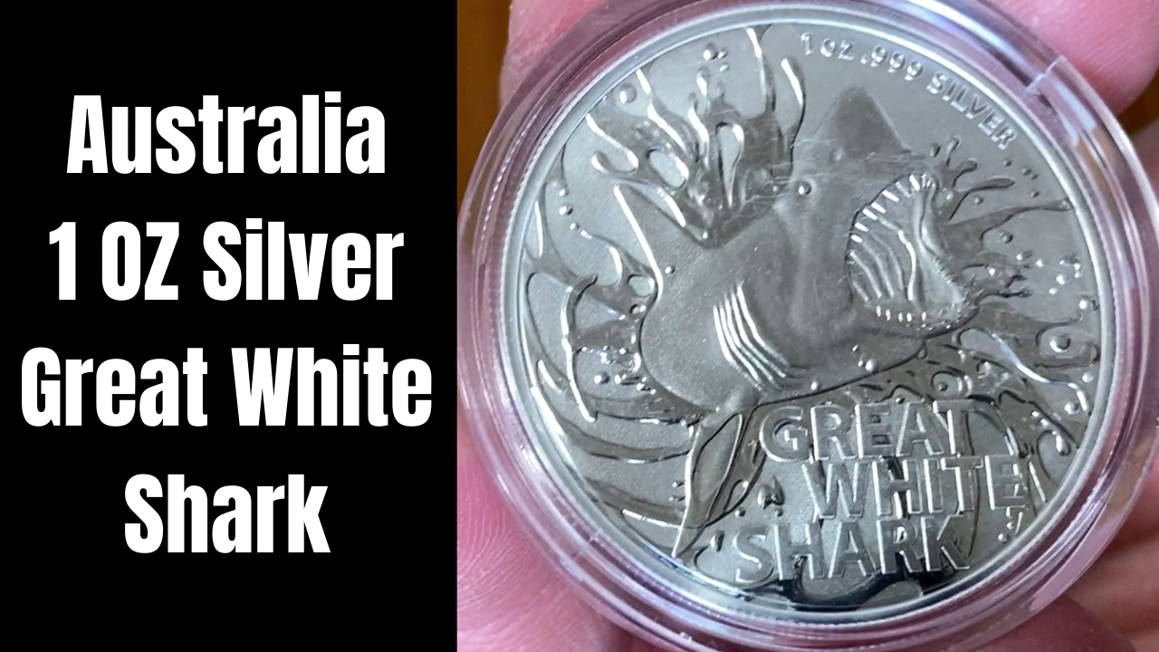 Watch 2021 Australian Great White Shark Silver Coin, Review&﹚ on Amazon ...