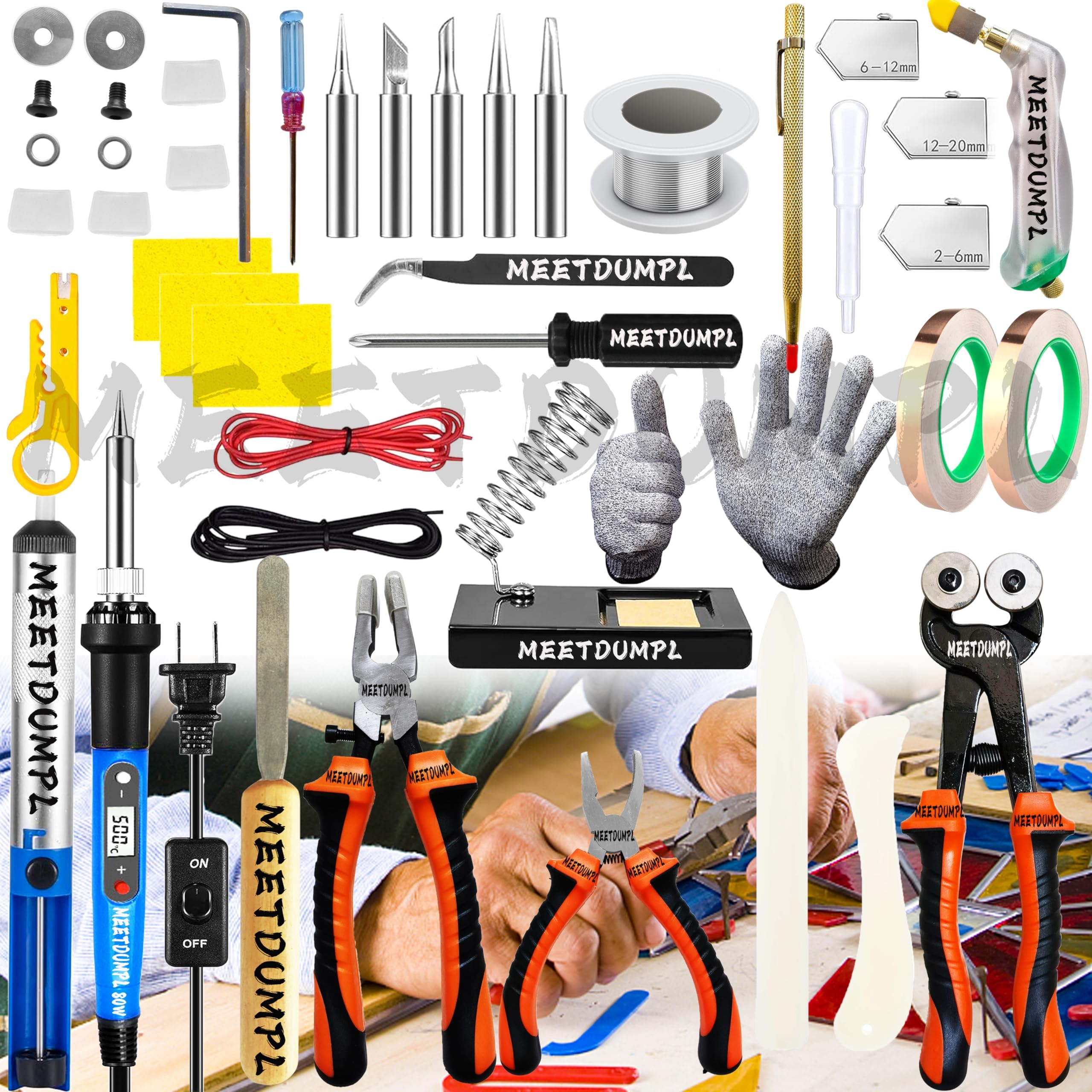 Amazon.com: Stained Glass Kit, Stained Glass Supplies, Stained Glass ...