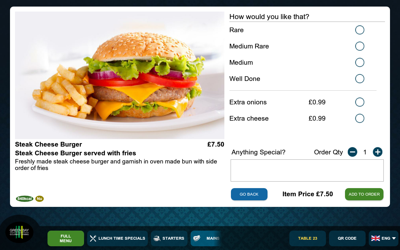 SmoothMenu Digital Menu - App on Amazon Appstore