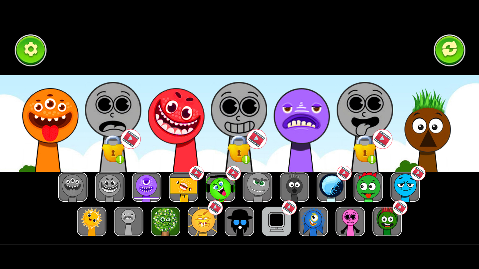 Flying Robot Hero City Fighting Game: Sprunky Incredibox Music Beats ...