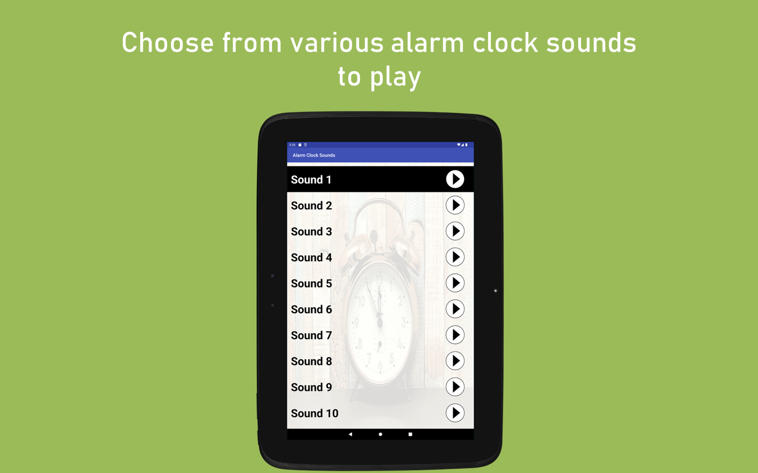 Alarm Clock Sounds - App on Amazon Appstore