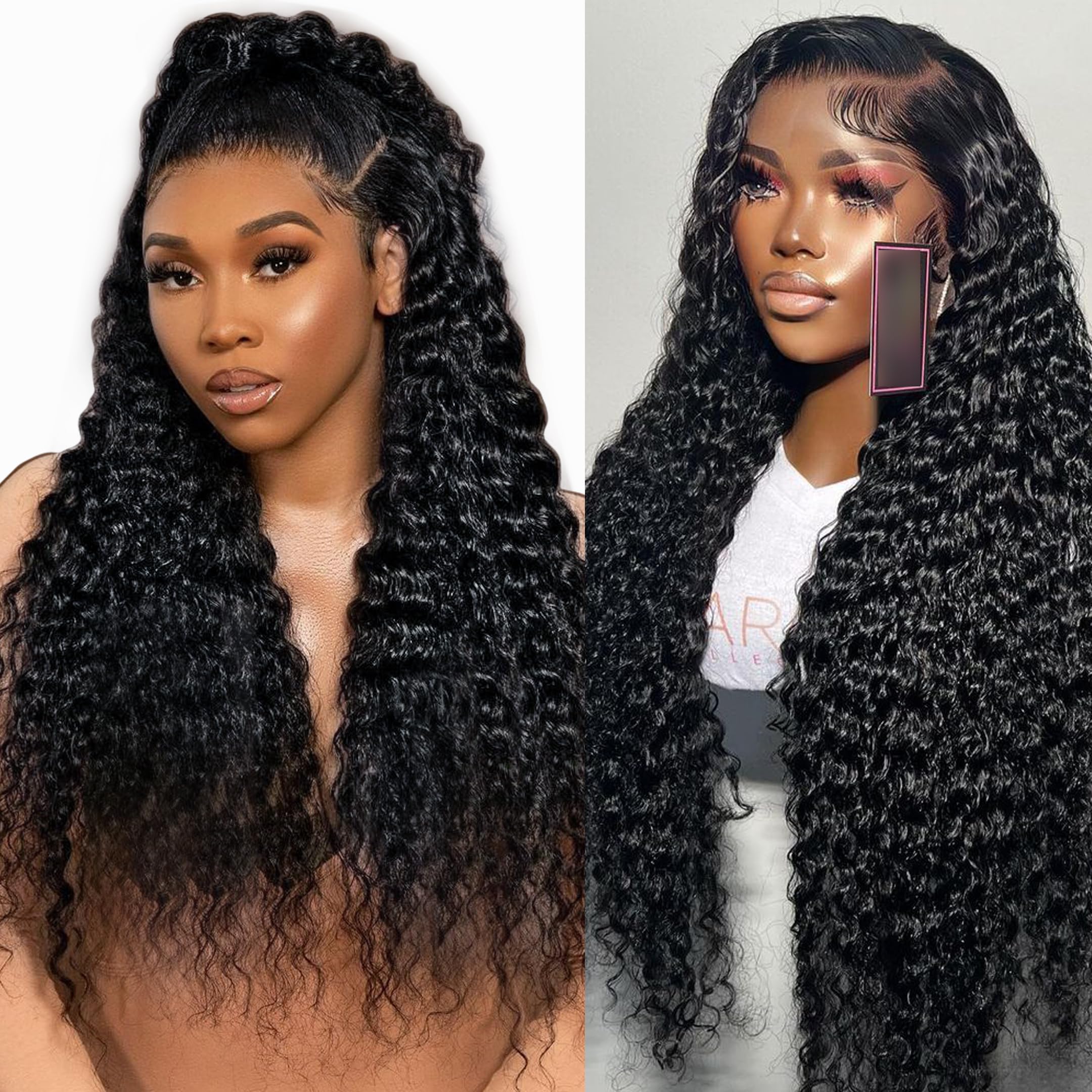 Amazon.com : Honey Blonde Ombre Lace Front Wig Human Hair,13x6 ...