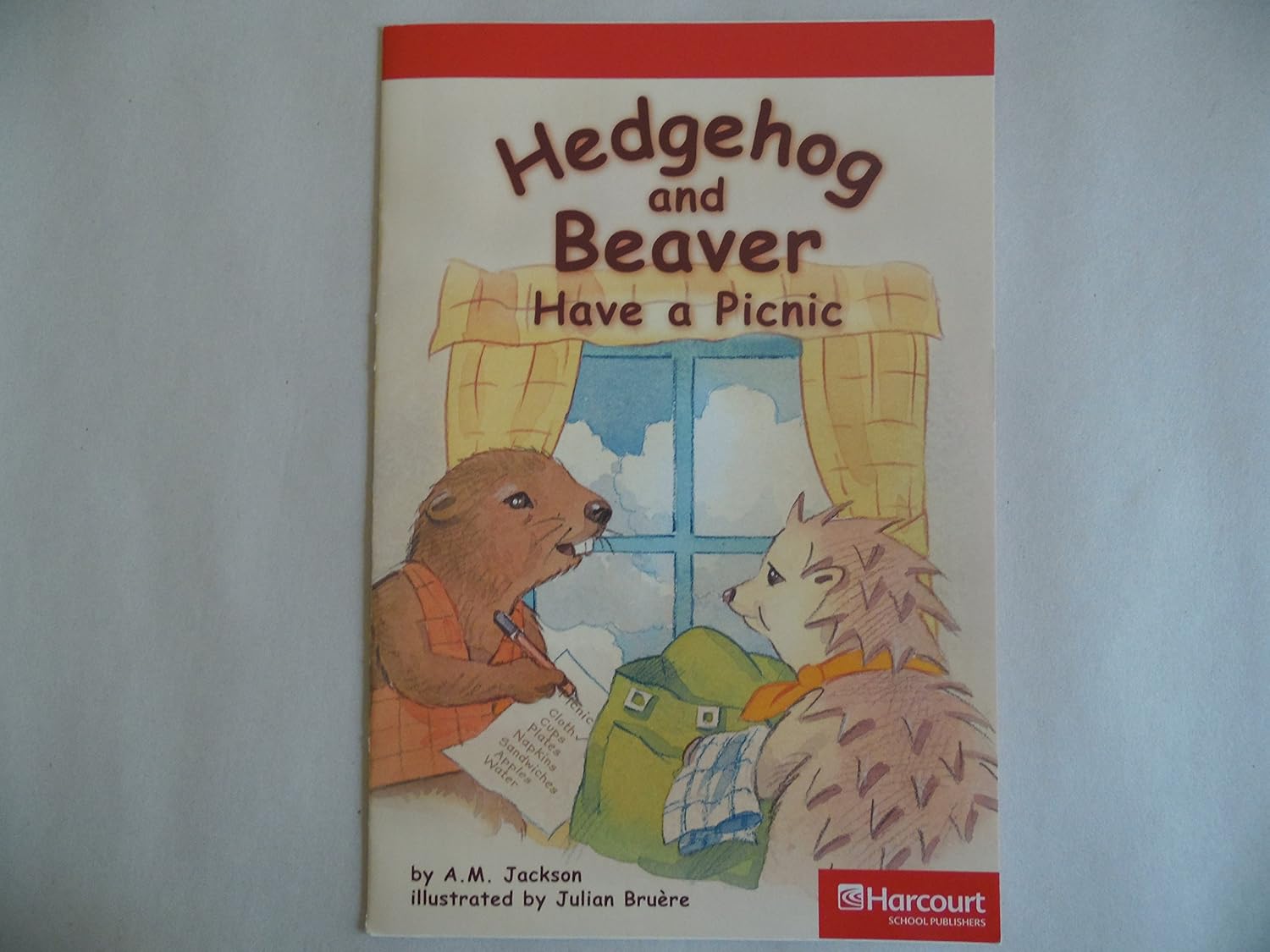 Hedgehog and Beaver Below Level Reader Grade 1: Harcourt School ...