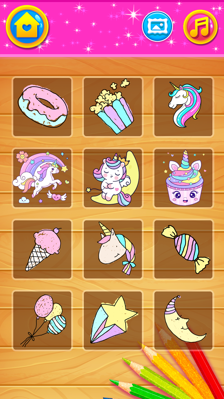 Easy Coloring Games - Color & Painting for Kids & Learning Drawing Book ...