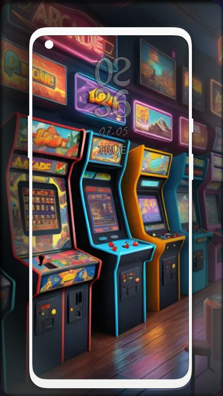 Retro Arcade Wallpapers 4K HD – Vintage Gaming & Neon Backgrounds for ...