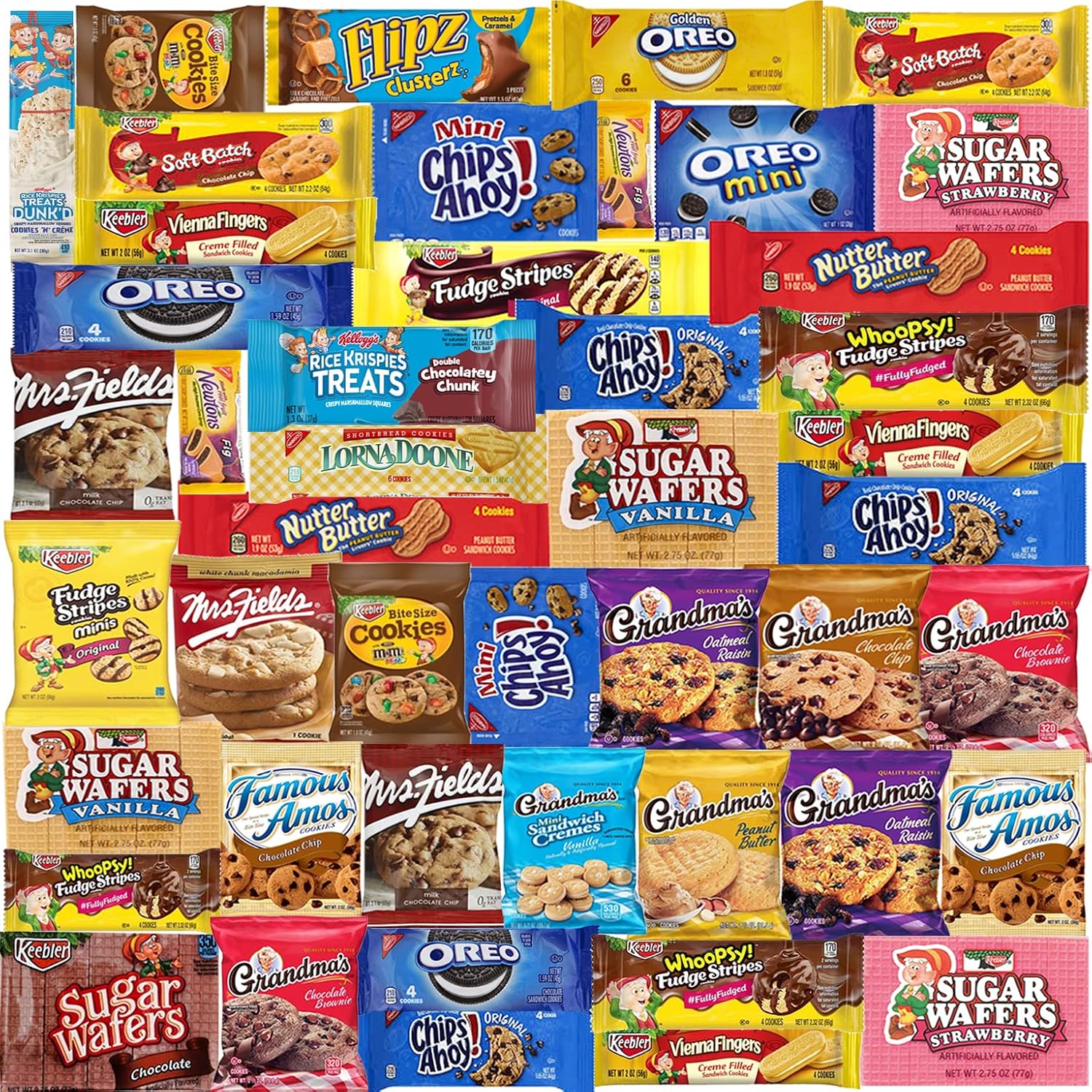 Cookies Variety Pack Individually Wrapped - 45 Pack India | Ubuy