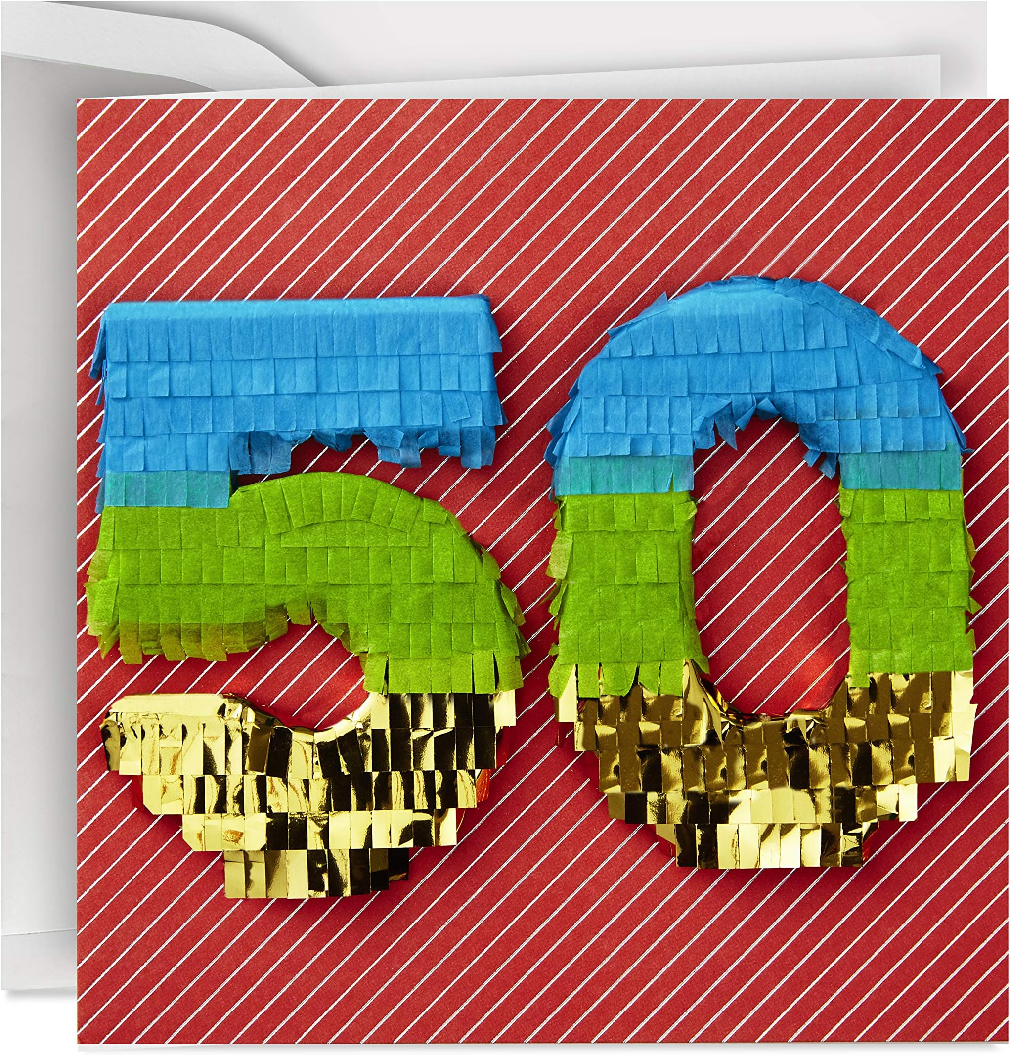 Amazon.com : Hallmark Signature 50th Birthday Card (Best Decade Yet ...