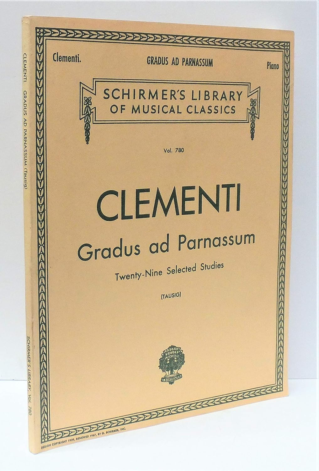 Clementi: Gradus ad Parnassum: Twenty-nine Selected Studies, plus ...