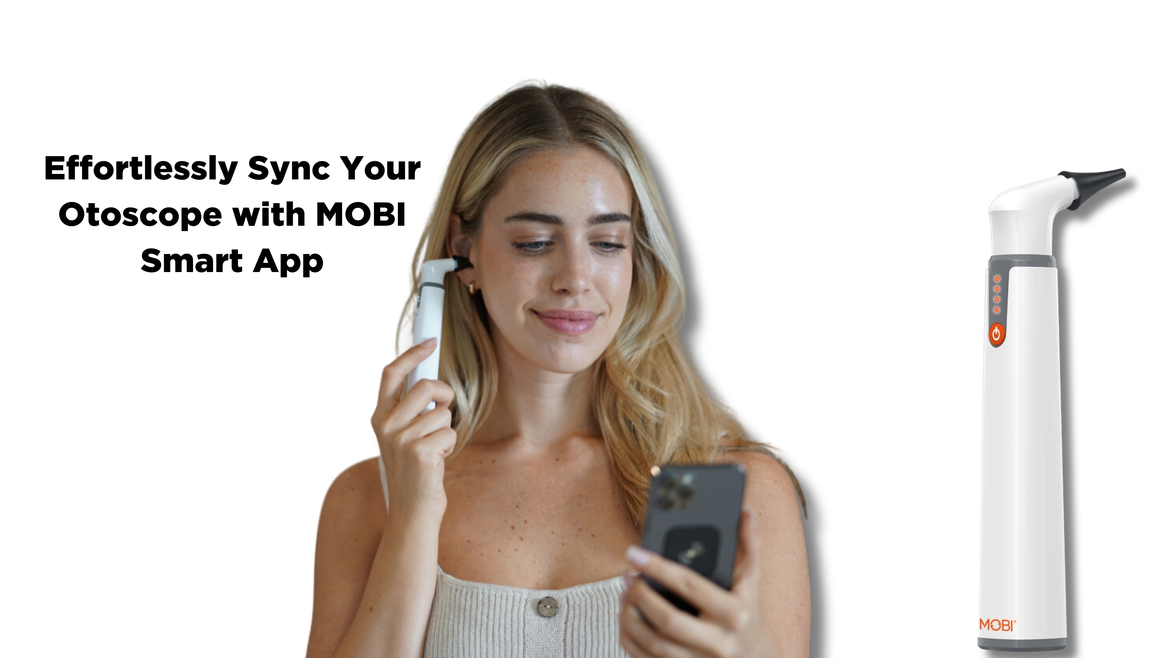 Watch MOBI Smart Wi-Fi Otoscope for E.N.T with HD Camera on Amazon Live