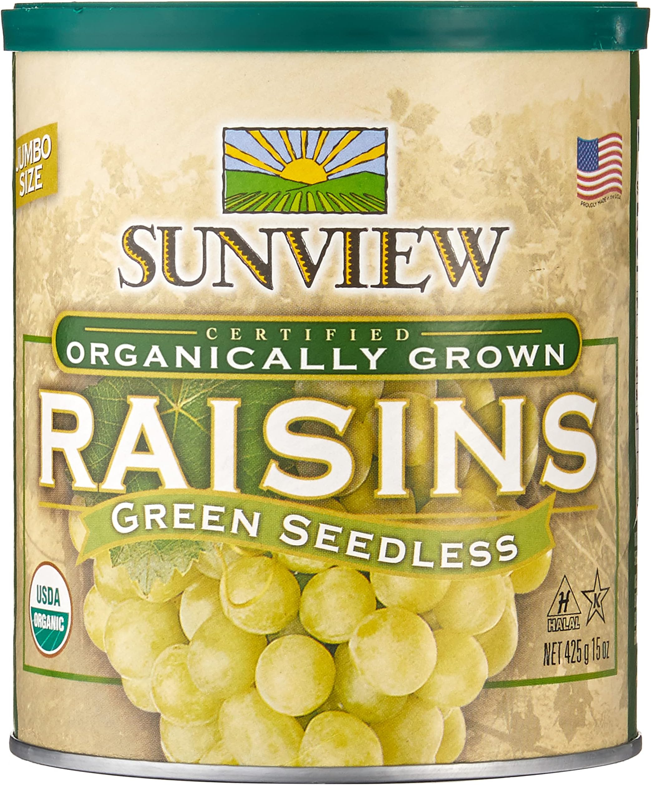 Amazon.com: Jumbo Seedless Medley Raisins - 3 15oz. Canisters : Grocery ...